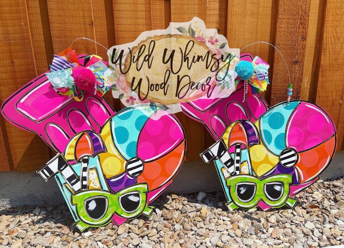 Wild Whimsy Wood Decor Pool Party – Kitsch And Confetti