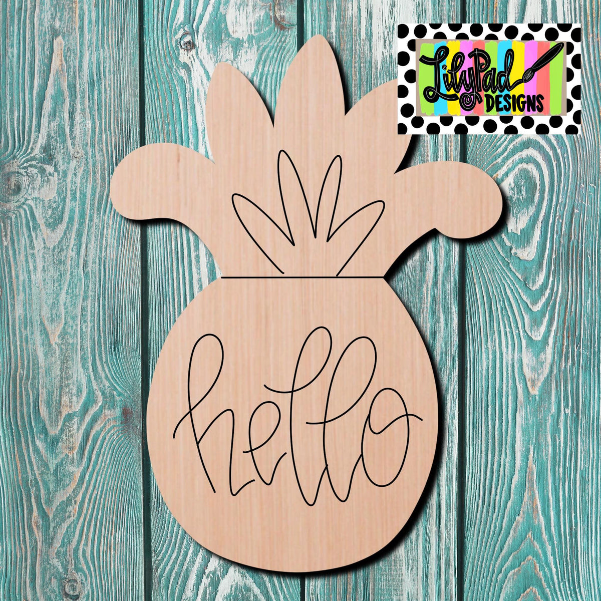 Lilypad Designs Pineapple – Kitsch And Confetti