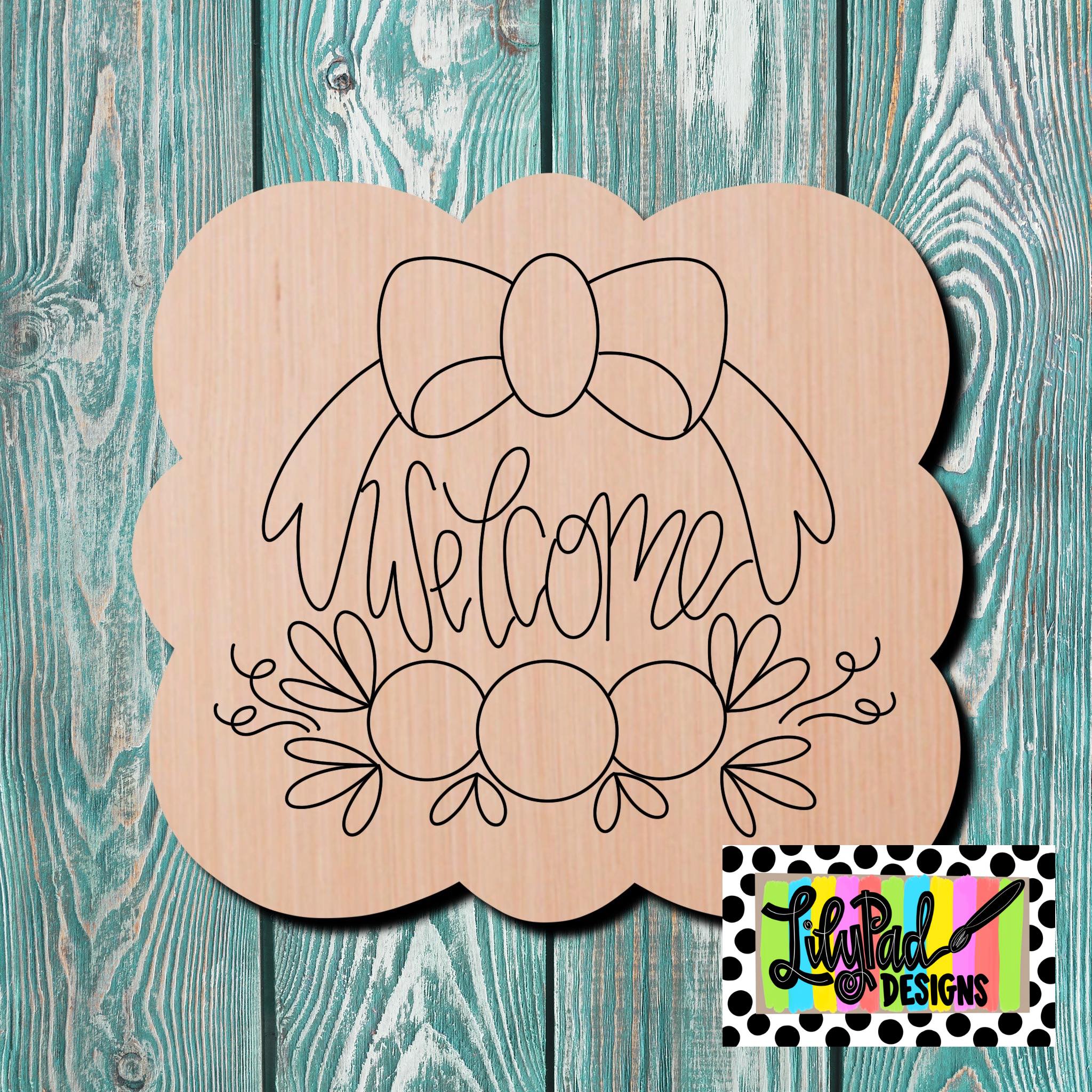 Lilypad Designs Welcome Flowers – Kitsch And Confetti