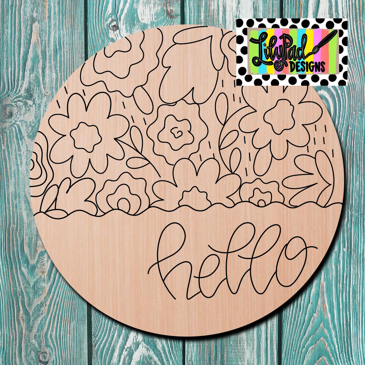 Lilypad Designs Hello Flowers – Kitsch And Confetti