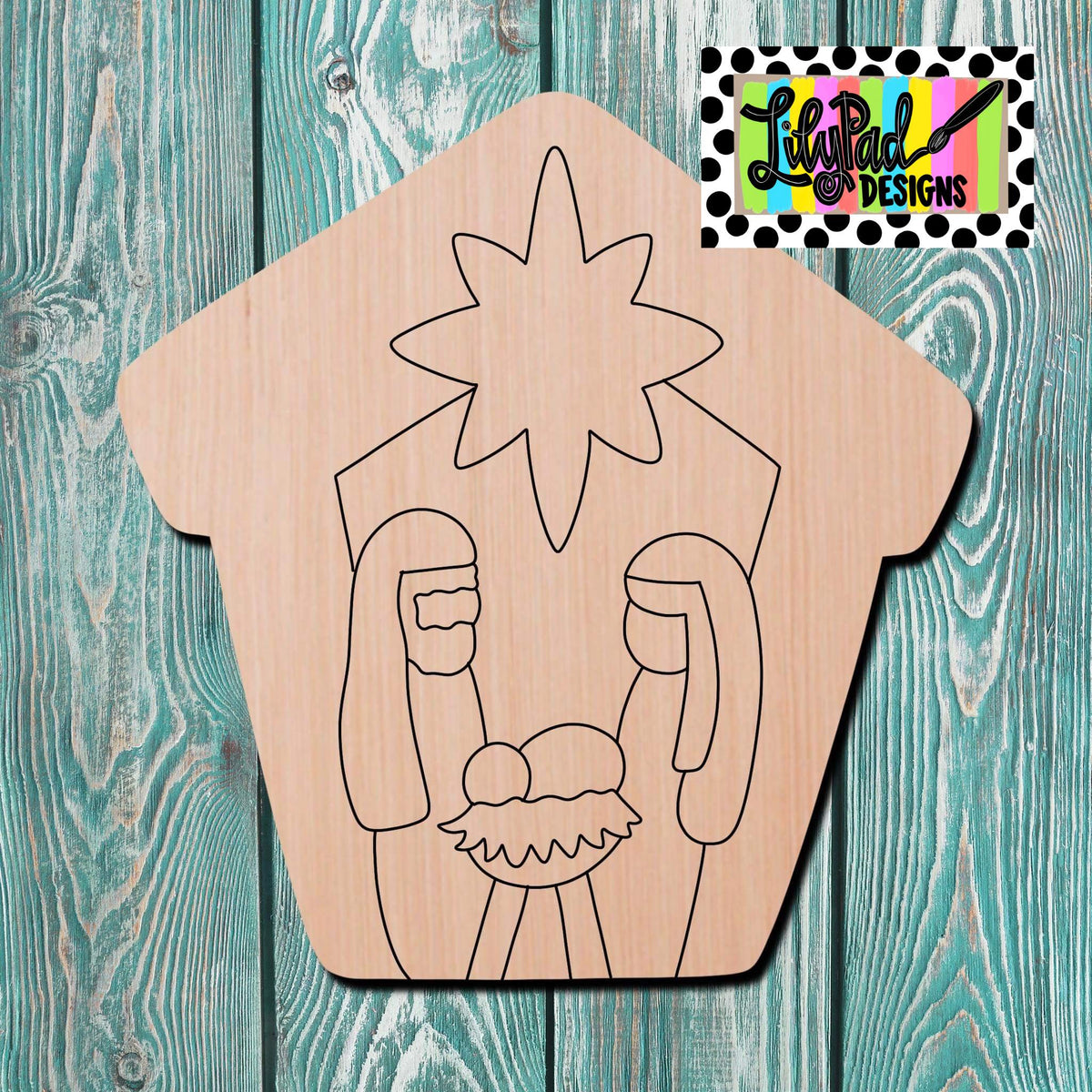 Lilypad Designs Nativity – Kitsch And Confetti