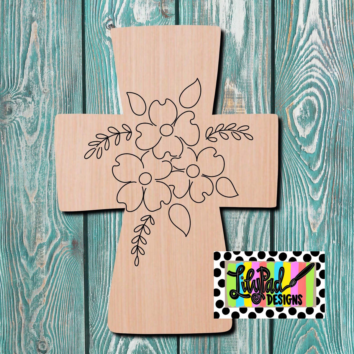 Lilypad Designs Cross – Kitsch And Confetti