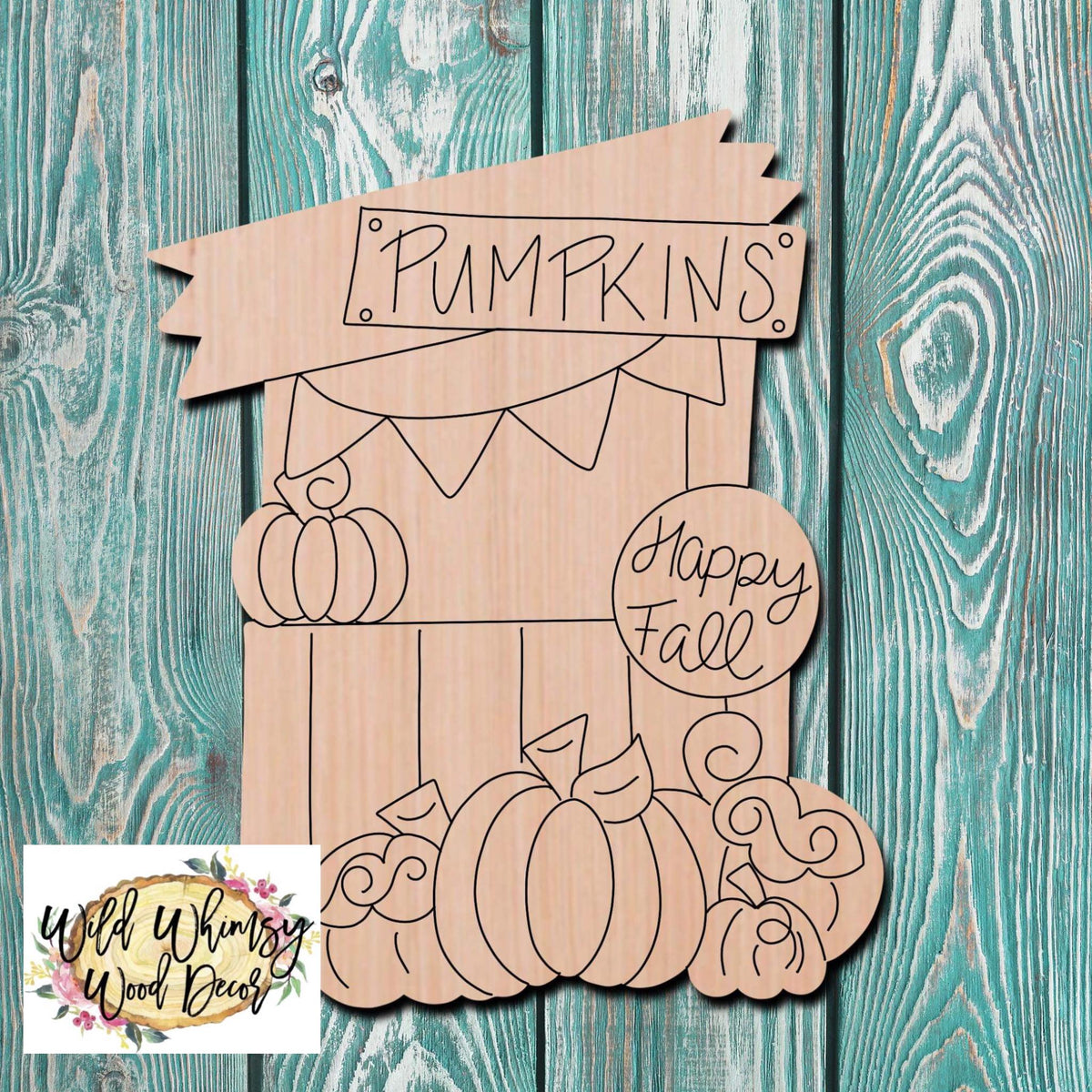Wild Whimsy Wood Decor Pumpkin Patch – Kitsch And Confetti