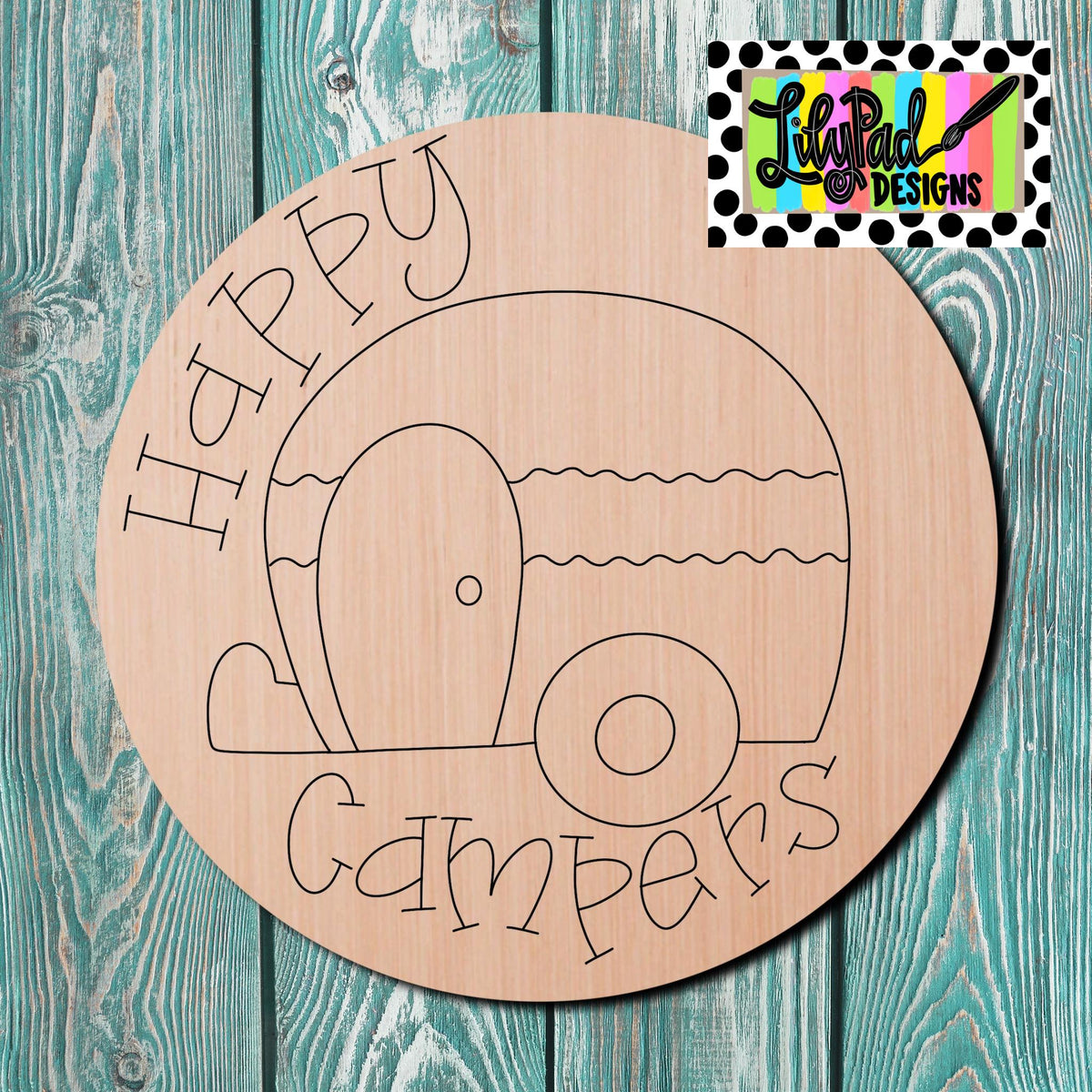 Lilypad Designs Happy Campers – Kitsch And Confetti