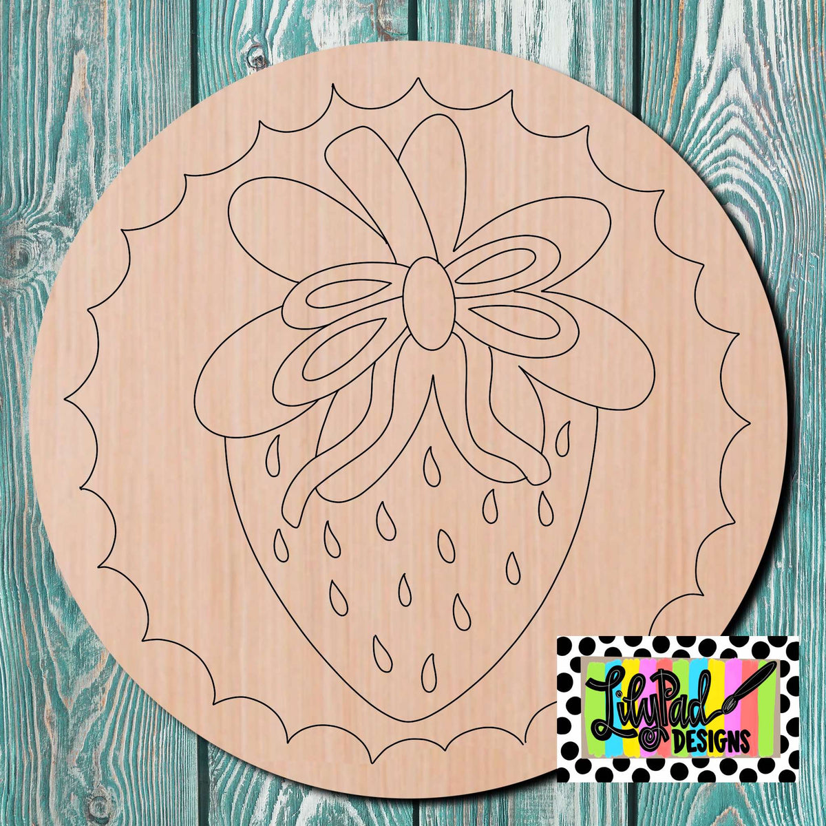 Lilypad Designs Strawberry – Kitsch And Confetti
