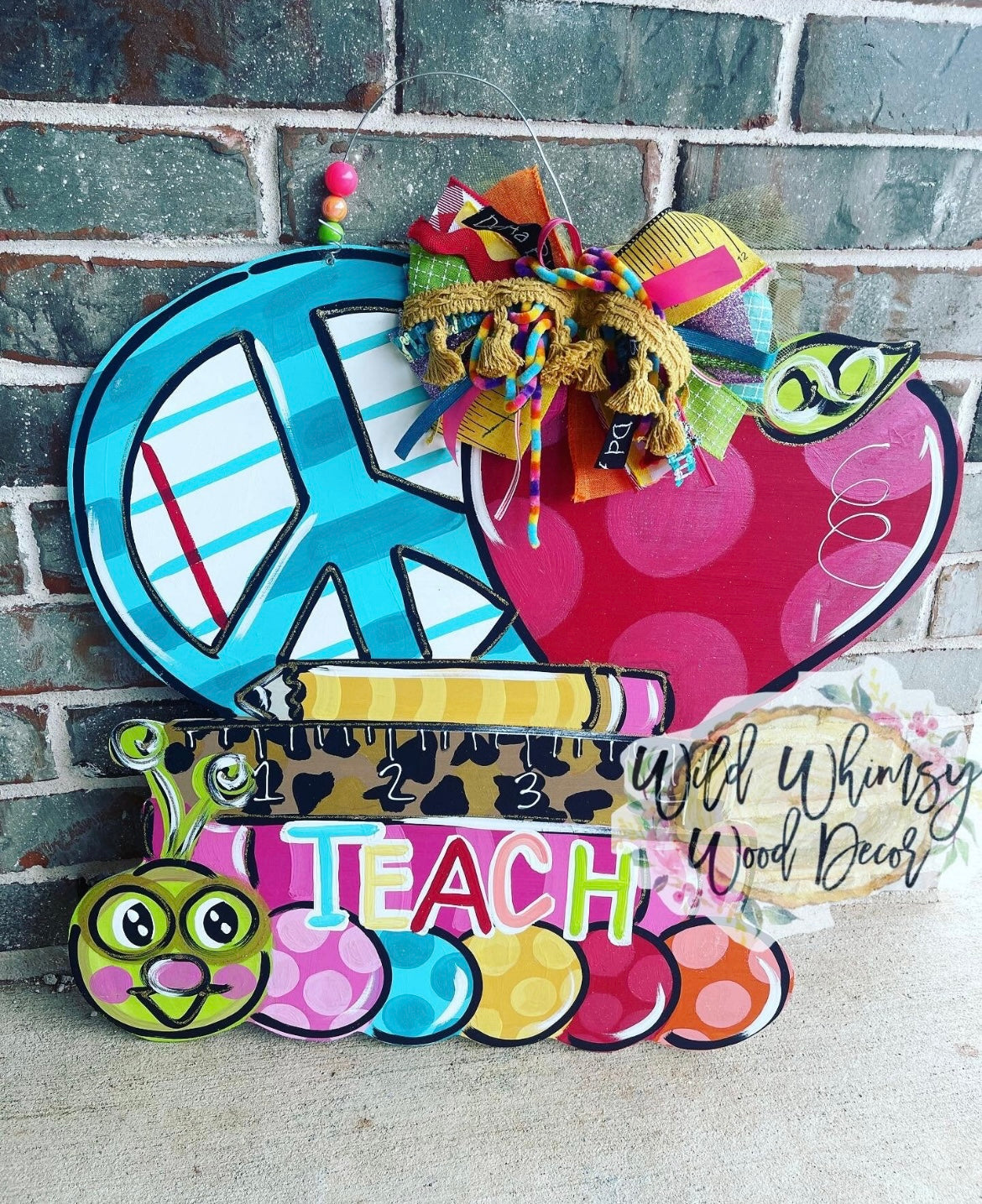 Wild Whimsy Wood Decor Classroom Sign – Kitsch And Confetti