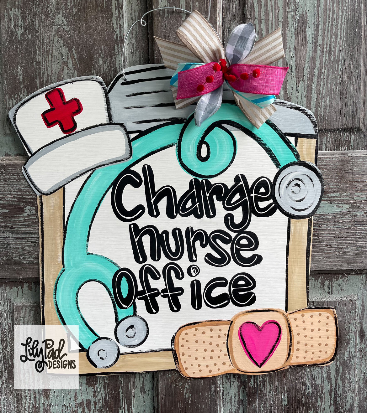Lilypad Designs Nurse Wooden Blank – Kitsch And Confetti